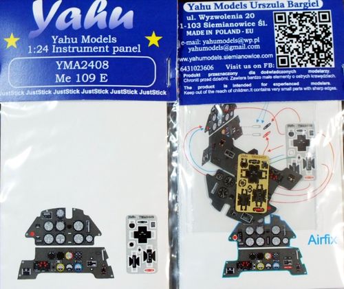Yahu Models A2408 Me-109 E (Airfix)