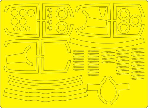 New Ware AM0533 F-16B/F-16D Fighting Falcon ADVANCED kabuki masks for Hasegawa