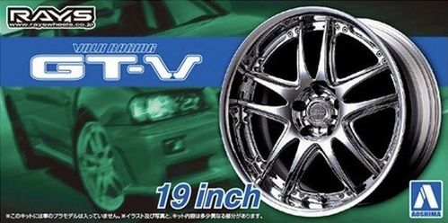 Aoshima 05462 Felgi Volk Racing GT-V 19 Inch