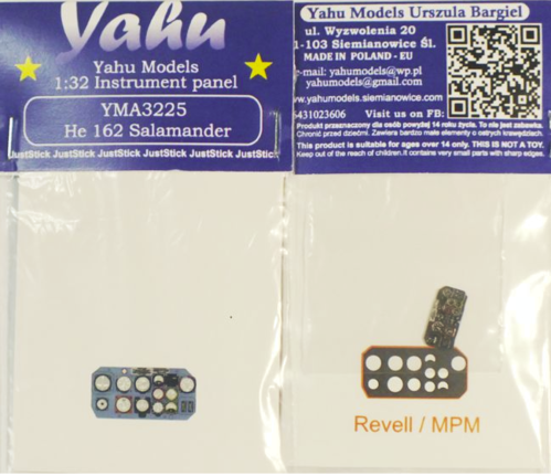 Yahu Models A3225 He-162 (Revell / MPM)