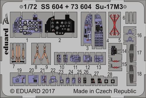 Eduard SS604 Su-17M3 Modelsvit
