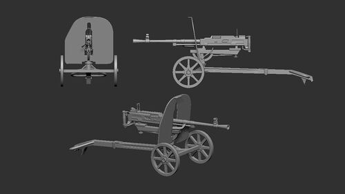 Firma49 A048-48 Goryunov SG-43 Machine Gun
