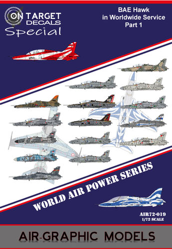 Air-Graphic Models AIR72-019 The BAe Hawk - special schemes