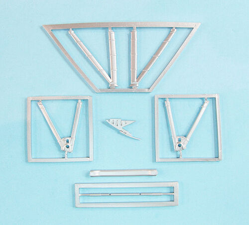 Scale Aircraft Conversions 32147 Nieuport XVII - Landing Gear and V-Wing Struts (designed to be used with Copper State Models kits)