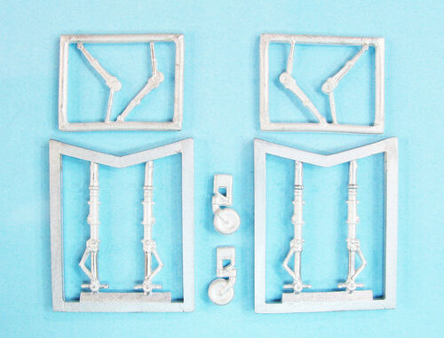 Scale Aircraft Conversions 72154 Focke-Wulf Fw-190 A-5 / A-8 / F-8 - Landing Gear - Set for 2 planes (for Eduard kits)
