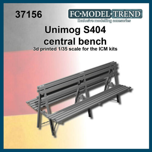 FC ModelTrend 37156 Unimog S404 Central Bench (For ICM)