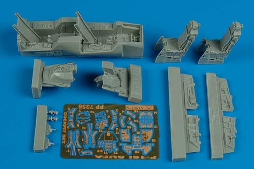Aires 7256 F-16I Sufa cockpit set Hasegawa