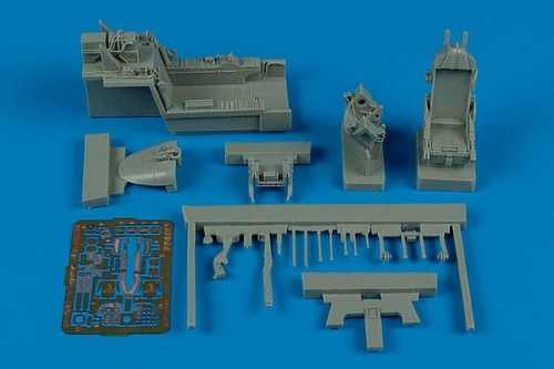 Aires 4483 F-5E Tiger II cockpit set AFV Club