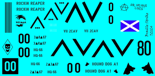 Braille Strike 72124 M1 Abrams in the Gulf War