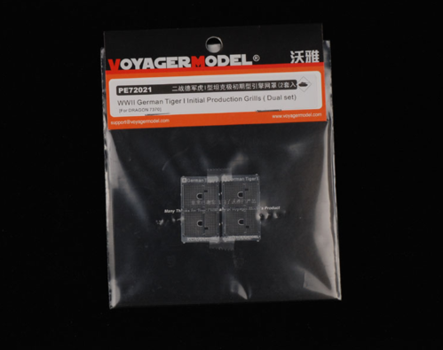 VoyagerModel.Co.Ltd PE72021 WWII German Tiger I Initial Production Grills