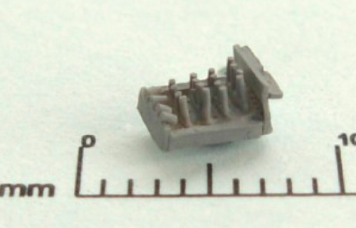 NIKO MODEL ZW7010B British WW2 Hedgehog Launchers 5 to a pack