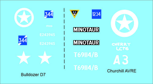 Black Lion Decals 35038 British Landings in Westkapelle, November 1944 - Part 3