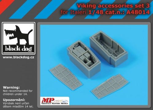 Black Dog A48014 Viking accessories set N°3 for Italeri