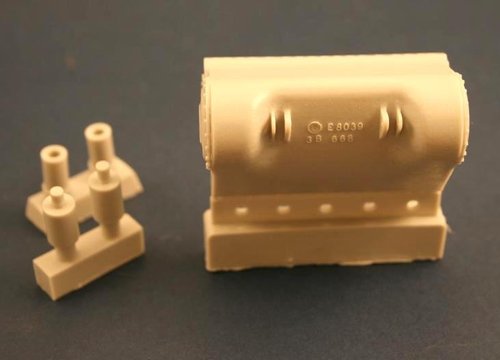 PanzerArt RE35-099 Differential cover for Sherman Tank (Final model) Dragon & Tasca Kits
