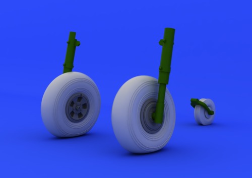 Eduard 624001 Typhoon wheels Airfix