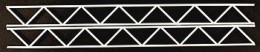 Plastruct 90658 Kratownica. 25,4mm x 46.8mm x 7,9mm - 300mm 1szt / 1 piece