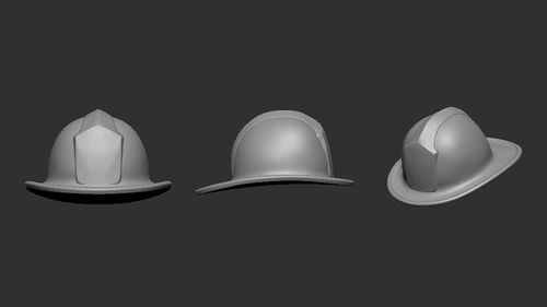 Firma49 H005-48 Czechoslovak Firefighter Helmet Model PZ2