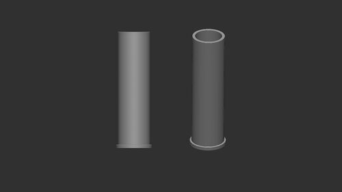 Firma49 A035-35 US 105 mm Empty Cartridge Case