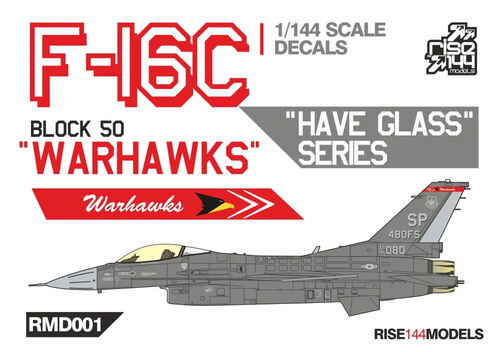 rise144models D001 F-16C Warhawks (Have Glass Scheme)