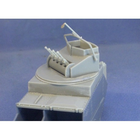 Resicast 351239 Vickers Light Tank Besa AA Gun Mk II - Conversion Set for Vulcan Light Tank Mk VI