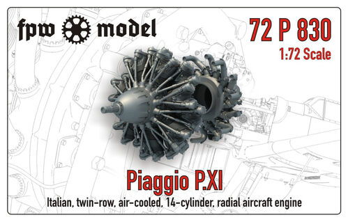 FPW Model 72P830 Piaggio P.XI