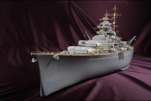 MK1 Design D20002 German Battleship Bismarck 1941 DX PACK (designed to be used with Trumpeter kits)