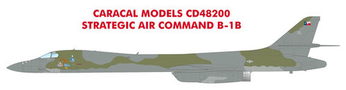 Caracal Models 48200 Rockwell B-1 B Lancer Part 3 - Multiple marking options