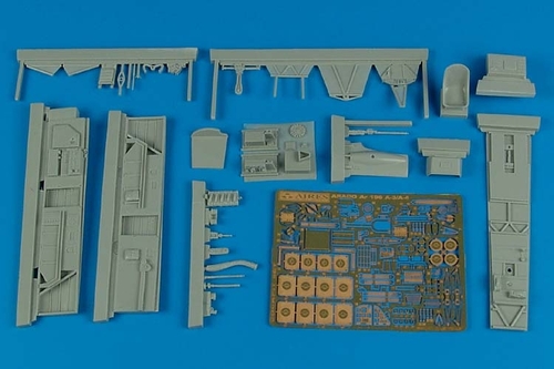 Aires 4498 Ar 196A-3/A-4 cockpit set Italeri