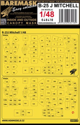 HGW Models 648418 B-25 J Mitchell