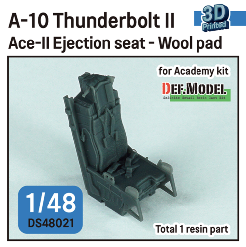 DEF Model DS48021 A-10 Thunderbolt II Ace-II Ejection seat Wool Pad