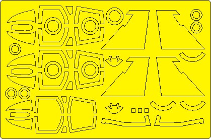 New Ware AM1012 F-4C/D Phantom II ADVANCED kabuki masks for Fine Molds