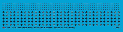 Peddinghaus-Decals 3472 Team Yankee German Modern Army Iron Crosses