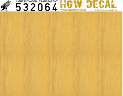 HGW Models 532064 Light Plywood