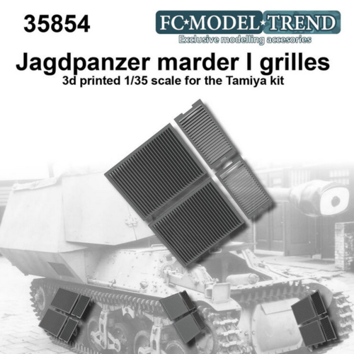FC ModelTrend 35854 Jagdpanzer marder I, grilles