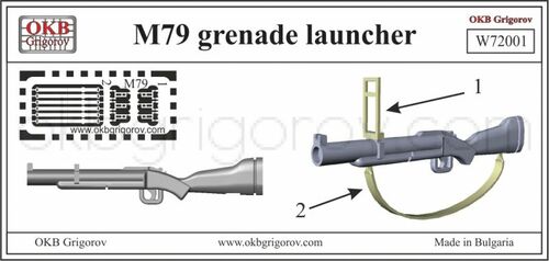 OKB Grigorov W72001 M79 grenade launcher