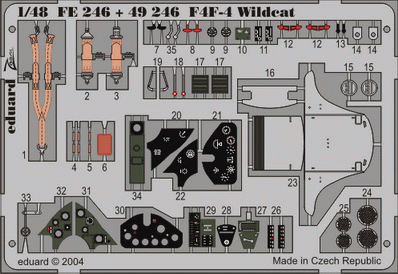 Eduard FE246 F4F-4 Tamiya