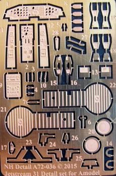 NH Detail A72-036 BAe Jetstream 31 Detail Set for A Model