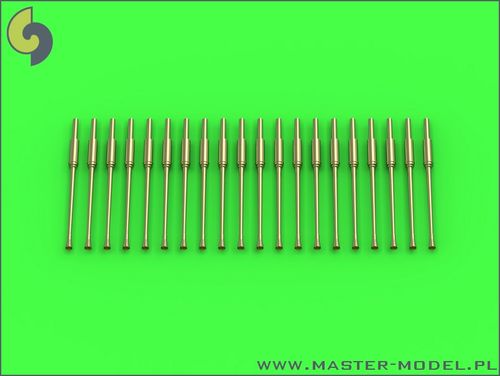 Master SM-350-081 Bofors 40 mm – air-cooled gun barrels (20pcs) – used on many ships (HMS Roberts and many more)