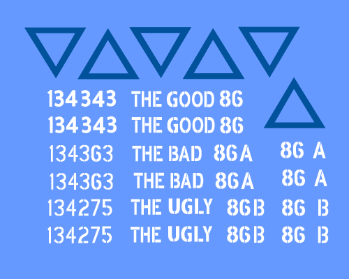Callsign Models 35115 The Good, The Bad, The Ugly - M113 Vietnam Decals