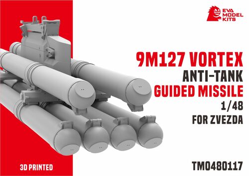 EVA Model Kits TM0480117 9M127 Vortex Anti-tank Guided Missile