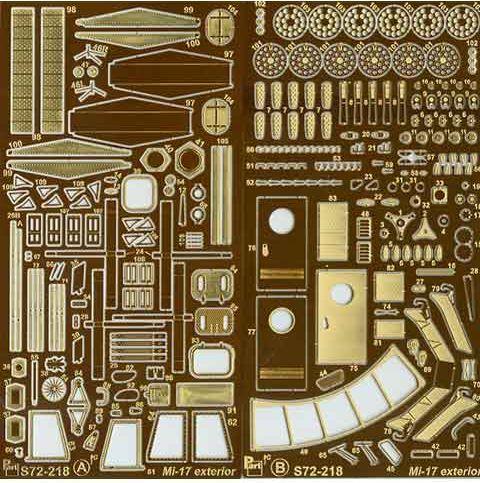Part S72-218 Mi-17 exterior Zvezda