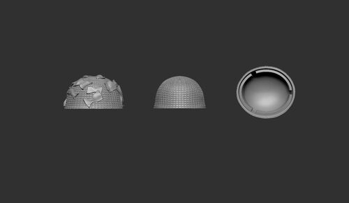 Firma49 H037-72 British Paratroopers Helmet Mk 2 (3D-Printed)