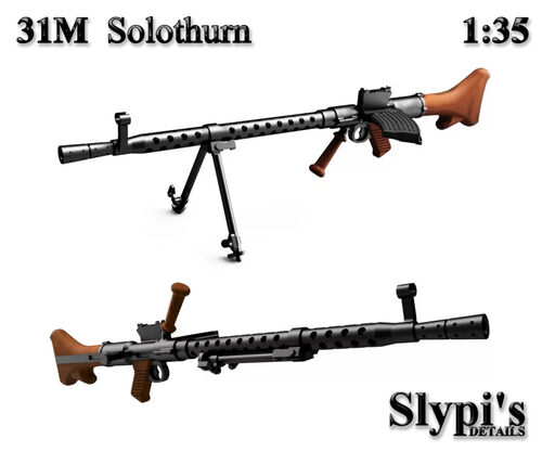 Balaton Modell SD203 31M Solothurn 8 mm (WW2 Era / 3-D Printed)