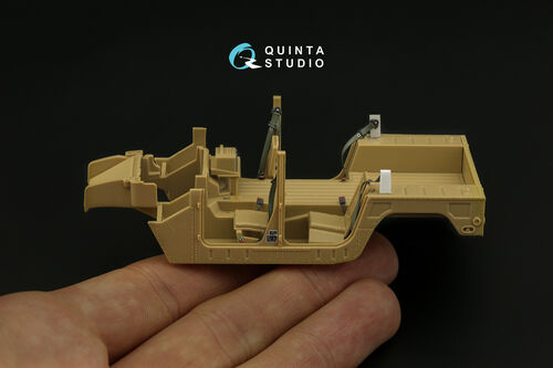 Quinta Studio QD48310 HUMVEE family - 3D-Printed & coloured Interior on decal paper (for Tamiya kits)