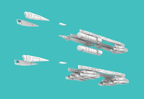 rise144models 074 Panavia Tornado GR4 Brimstone Big Pack (2 Options) (For Revell)