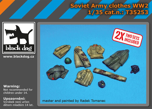 Black Dog T35253 Soviet Army Clothes WW II