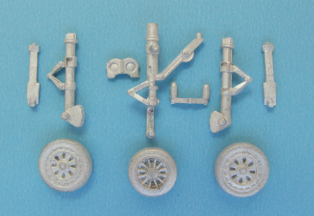 Scale Aircraft Conversions 72048 Lockheed T-33 / F-80 / P-80 - Landing Gear (especcially for Platz, but also for Sword and Heller kits)
