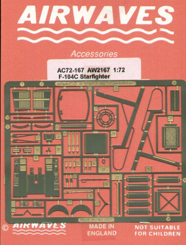 Airwaves C72167 Lockheed F-104C Starfighter (designed to be used with Revell kits)