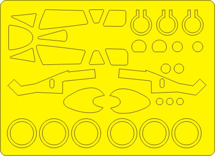 New Ware AM0504 Su-7U kabuki masks for Modelsvit
