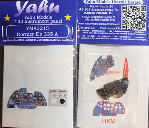 Yahu Models A3215 Dornier Do 335 A